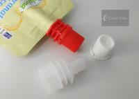 China Plastic Closure Twist Spout Cap Food Grade For Automatic Filling Machine for sale