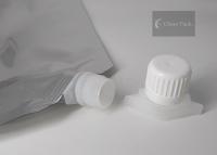 China Cheer Pack 16 mm White Color Plastic Spout Cap Food Grade Material for sale