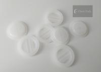 China White Polyethylene One Way Degassing Valve 1.7mm Thickness OEM / ODM service for sale