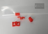 China Custom Plastic Zip Lock Zipper Slider Durable For Stand Up Zipper Bag for sale