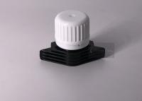 China White Or Black Color PE Material Spout Cap Heat Seal Laundry Detergent Bag for sale
