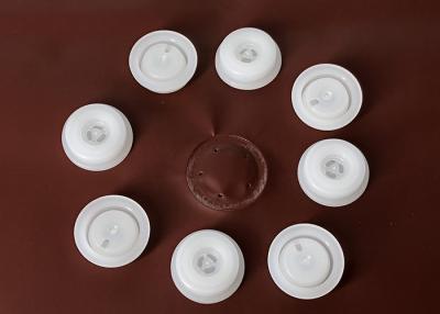China LDPE Coffee Bag One Way Degassing Valve Moisture Proof With 0.4cm Height for sale