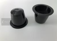 China Black Food Grade Coffee Pod Capsules PP Materials With 8g Capacity , OEM ODM Service for sale