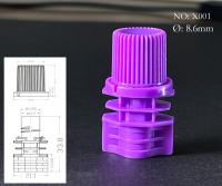 China 8.6mm Inner Diameter Plastic Spout Cap Made Of PE Material For Spout Pouch for sale