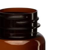 China 6.75 Oz 200 Ml Amber Dark Green Polyester Health Product Plastic Packaging Bottle Cap 38mm 38-400 for sale