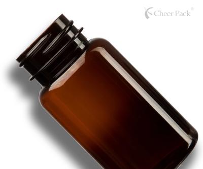 China 6.75 Oz 200 Ml Amber Dark Green Polyester Health Product Plastic Packaging Bottle Cap 38mm 38-400 for sale