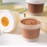 China 100ml 200ml Green Tea Avocado Ice Cream Mousse Cup Frosted Cream Snow Grass Mud Film Cans for sale