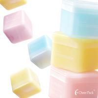 China PP And PCR Materials Square With Flip Cover And Clip , Salicylic Acid Toner Sheets , PP Box for sale