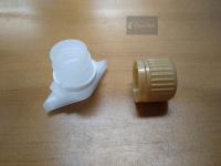 China HDPE PE Baby Food Pouch Tops , Doypack Spouts For Pouches Color Customized for sale