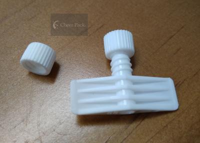 China 4 Millimeter Diameter Twist Spout Cap For Plastic Doypack , PE Material for sale