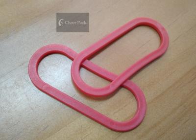 China 1.1 Gram Small Plastic Shopping Bag Handles , 75*22.5 Mm Inner Size for sale