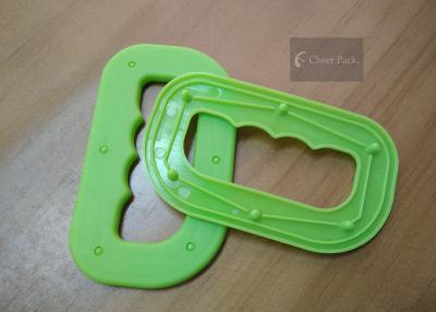China Six Holes Grocery Bag Carry Handle Lightweight With Food Greade PE Material for sale