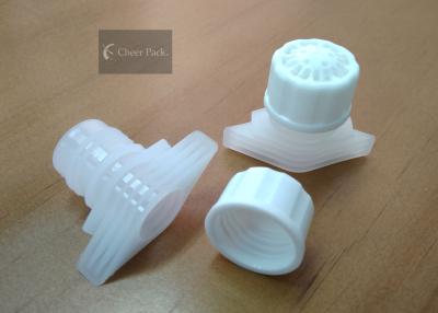 China Professional Plastic Pour Spout Caps Food Grade For Doypack / Stand Up Pouch for sale