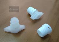 China Custom Food Grade Plastic Spout Caps 4.4cm Heat Seal Size For Jelly Package for sale