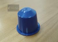 China Colorful PP Nespresso Refillable Capsules A Standard 28.5*35mm Size Free Sample for sale