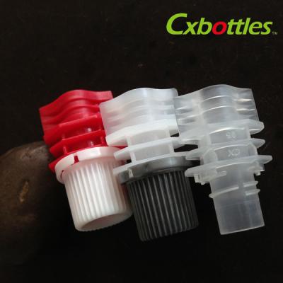 China Different Style Diameter 8.6 Millimeter Plastic Spout Cap For Plastic Doypack for sale