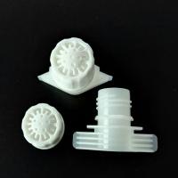 China 150C Custom Plastic Bottle Spout Cap For Fresh Milk / Yogurt , Customized Design for sale
