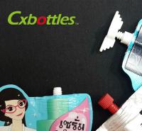 China Colorful Food Grade Plastic Spout Caps PE Material with 9.6 Millimeter Dia for sale