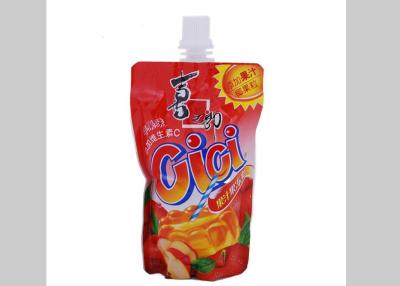 China Durable Liquid Spout Bags 150C Thickness Smellproof For Honey / Jelly for sale