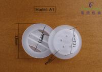 China Polythene Plastic One Way Air Vent Degassing Valve For Packing Coffee Bean for sale