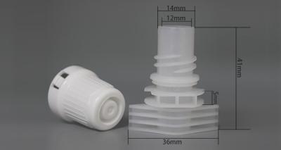 China 12mm Plastic Spout Caps Use On Stand-up Pouch Packaging For Packing Food & Cosmetic for sale
