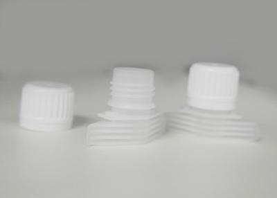 China PE Food Grade Pour Plastic Spout Caps For Sugar Packing Bag Diameter 16mm for sale