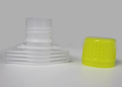 China Liquor Water Pour Spout Caps Install in Triangle Compound Bag Customized Size for sale