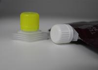 China Yellow Plastic Spout Caps For Portable Handheld Buckle Folding Pouch for sale