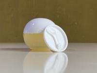 China Food Grade 30ml PP Jar Double Layers For Cosmetic Cream for sale
