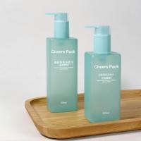 China PET Cosmetic Bottles For Shampoos, Body Wash With Pump PET Cosmetic Bottles for sale