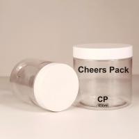 China Popular Food Grade Clear PET Plastic Jars With Screw LIDS for sale