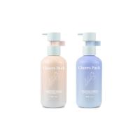 China 250ml Flip Top Cap HDPE Plastic Shampoo Babycare Pink Bottle Lotion Pump For Cosmetic Packaging for sale