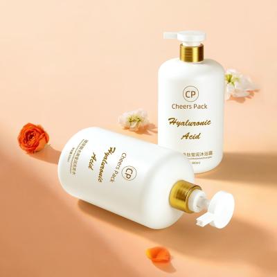 China 500ML Plastic Pet Cosmetic Packaging Shampoo Lotion Pump Bottle for sale