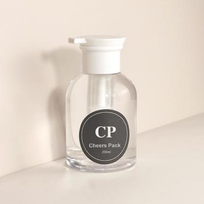 China 250ml Shampoo Bath Cream Shower Gel Body Lotion Cosmetic Packaging Container Cosmetic Jars for sale