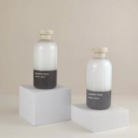 China Customized Colour Shampoo Bottle PET 200ml 300ml 500ml Squeeze Bottle Shampoo for sale