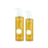 China Body Essential Oil Packaging Bottle 150ml 210ml Clear Custom Plastic Shampoo Lotion Hair Oil Pump Bottle for sale