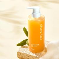 China Luxury Fashion 400ml Custom Oval PET Bottle Packaging For Makeup Remover Oil for sale