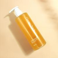 China Luxury Fashion 400ml Custom Oval PET Bottle Packaging For Makeup Remover Oil for sale