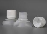 China Injection Molding PE Plastic Spout Caps In Size 16mm For Liquor Bag for sale