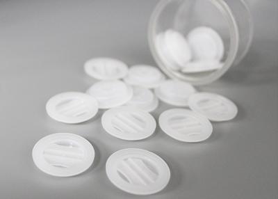 China PE Food Grade One Way Degassing Valve For Resealable Side Gusset Coffee Packing Bags for sale