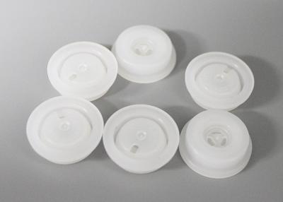 China Plastic PE One Way Degassing Valve For Coffee Bag Prevent Package Expansion for sale