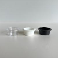 China 20ml PP Plastic Cups with Lids for Cosmetic Cream Lotion 54mm Diameter for sale