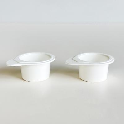 China 12ml PP Cosmetic Cups with Aluminum Foil Lids for Cream Lotion for sale