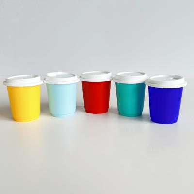 China Disposable PP Cup with 35ml Capacity Food Grade Plastic Capsule Cup for Customized Logo Packaging for sale
