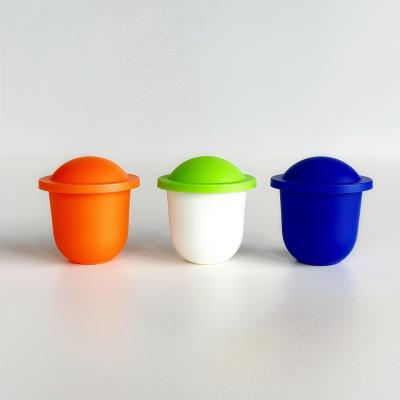 China Portable Disposable 15ml PP Capsule Cups with Food Grade Foil Lid for Coffee Powder and Instant Beverages for sale