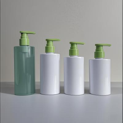 China 200ml-280ml PET Cosmetic Pump Bottle with Press Pump Sealing for Lotion Serum and Shower Gel Packaging for sale