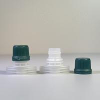 China 15mm PE Plastic Food Grade Portable and Durable Spout Lid for Shampoo Packaging Spouted Pouches Safe Rim for sale