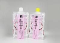 China Custom Printed Nozzle Spout Liquid Spout Bags 70um - 200um Thickness for sale