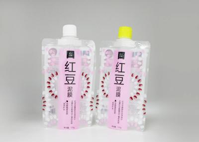 China Custom Printed Nozzle Spout Liquid Spout Bags 70um - 200um Thickness for sale
