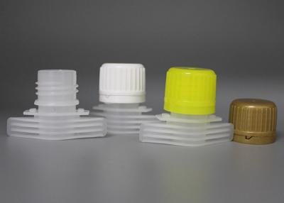 China 39mm Height PLastic Pour Spouts With Easy Tear Ring For Liquid Pouch for sale